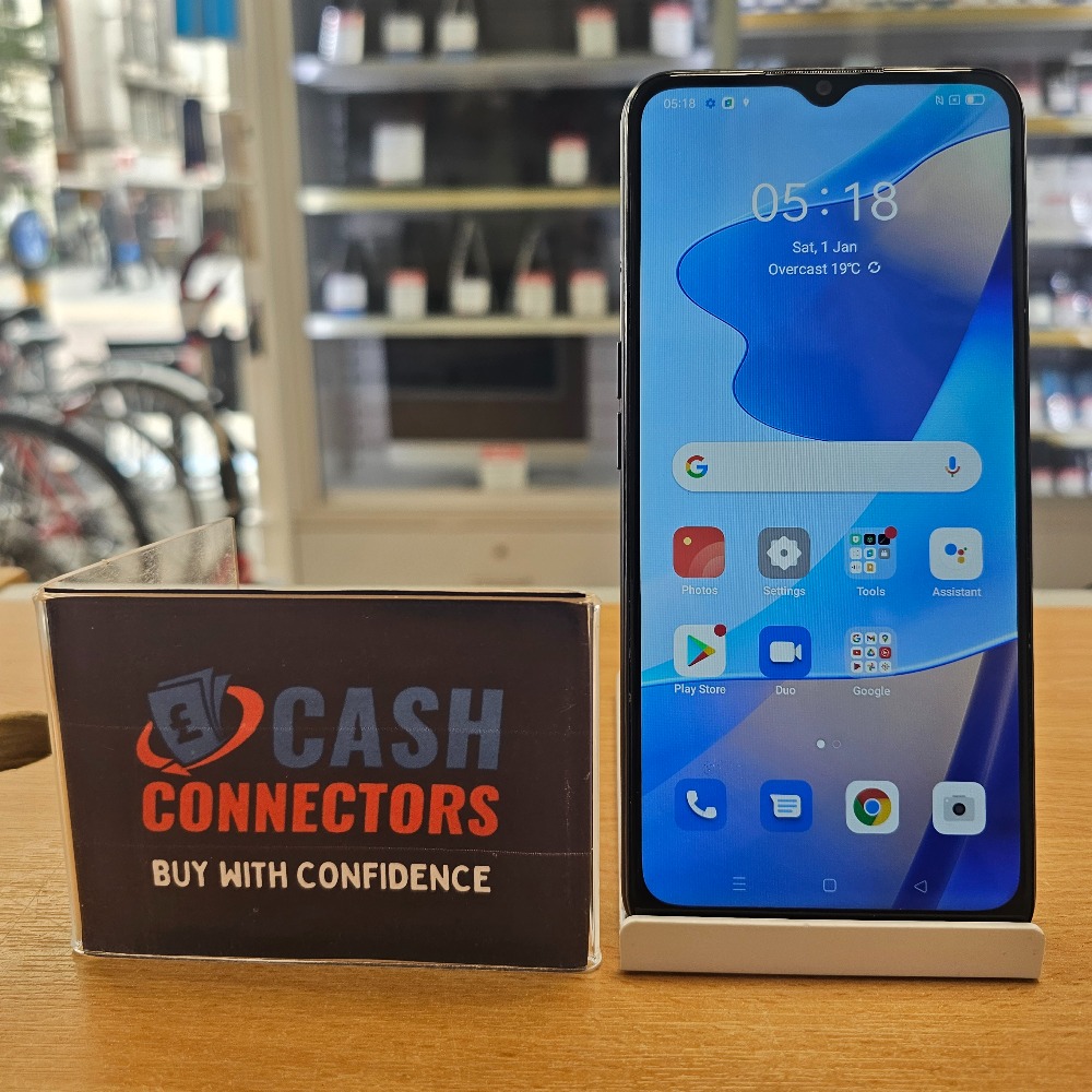 Pre-owned Oppo A16S - 64GB Crystal Black Unlocked (Dual-Sim) - Own4Less